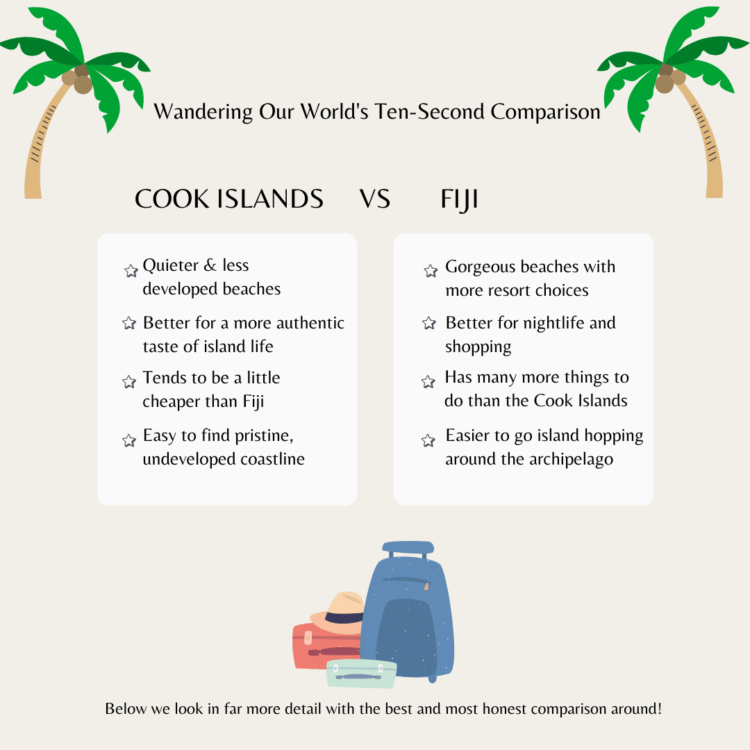 Cook Islands vs Fiji: The Honest Comparison [2023] You Need!